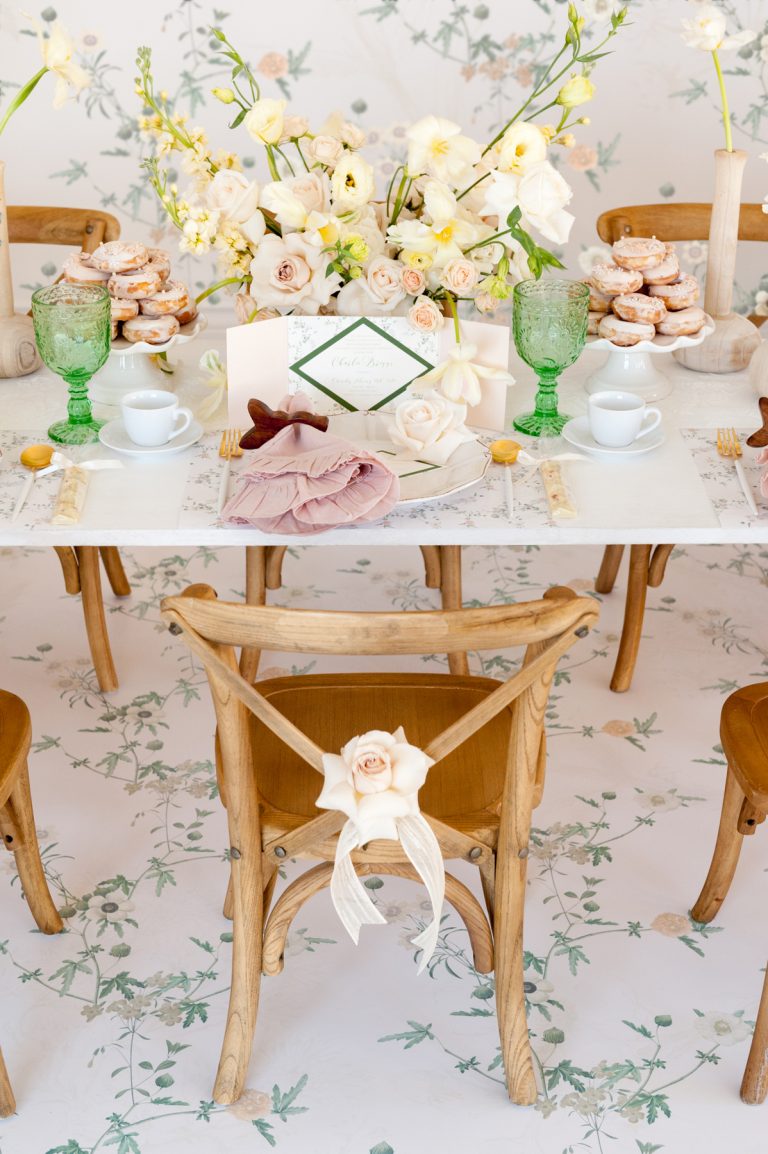 Charlie’s Café: Floral French Café Themed Birthday Party - Mint Room ...