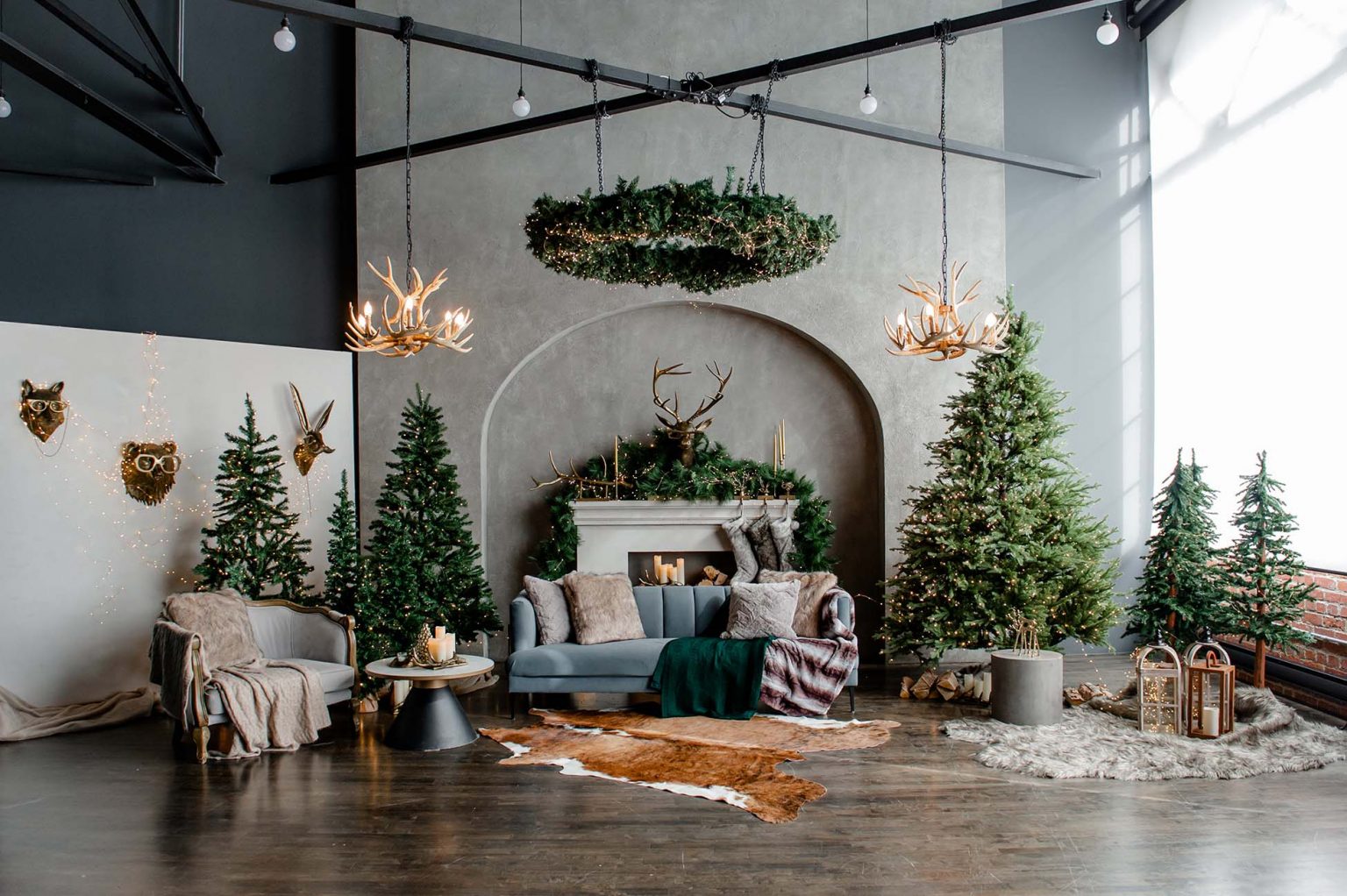 Preto Loft’s East Side Winter Lodge Setup — Winter 2021 - Mint Room Studios