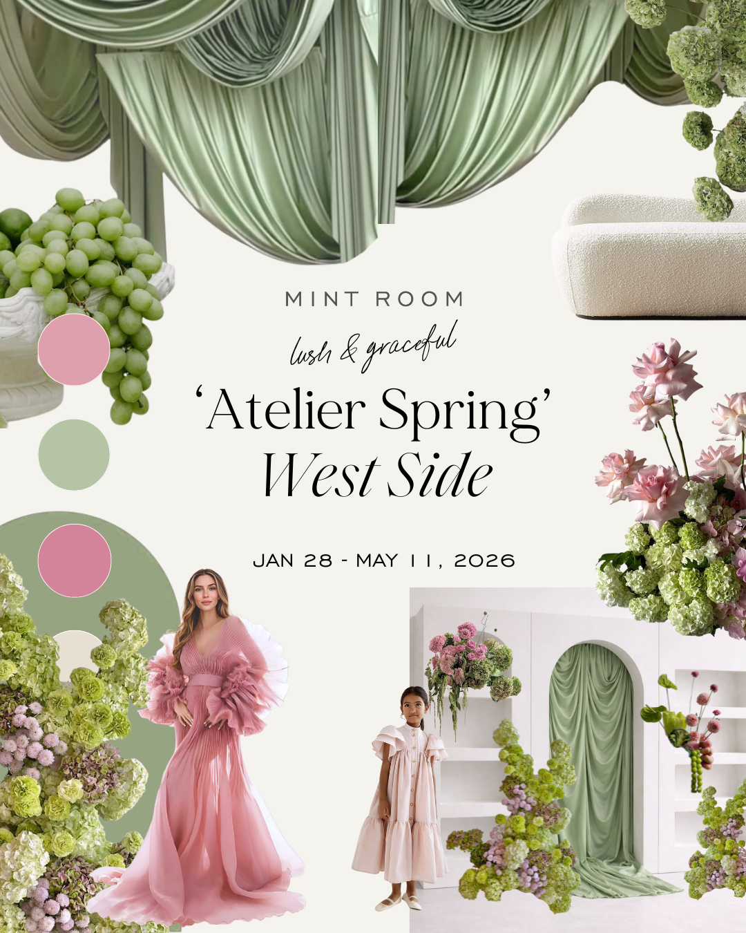 Atelier Spring – West Side – Early Spring 2026 - Mint Room Studios